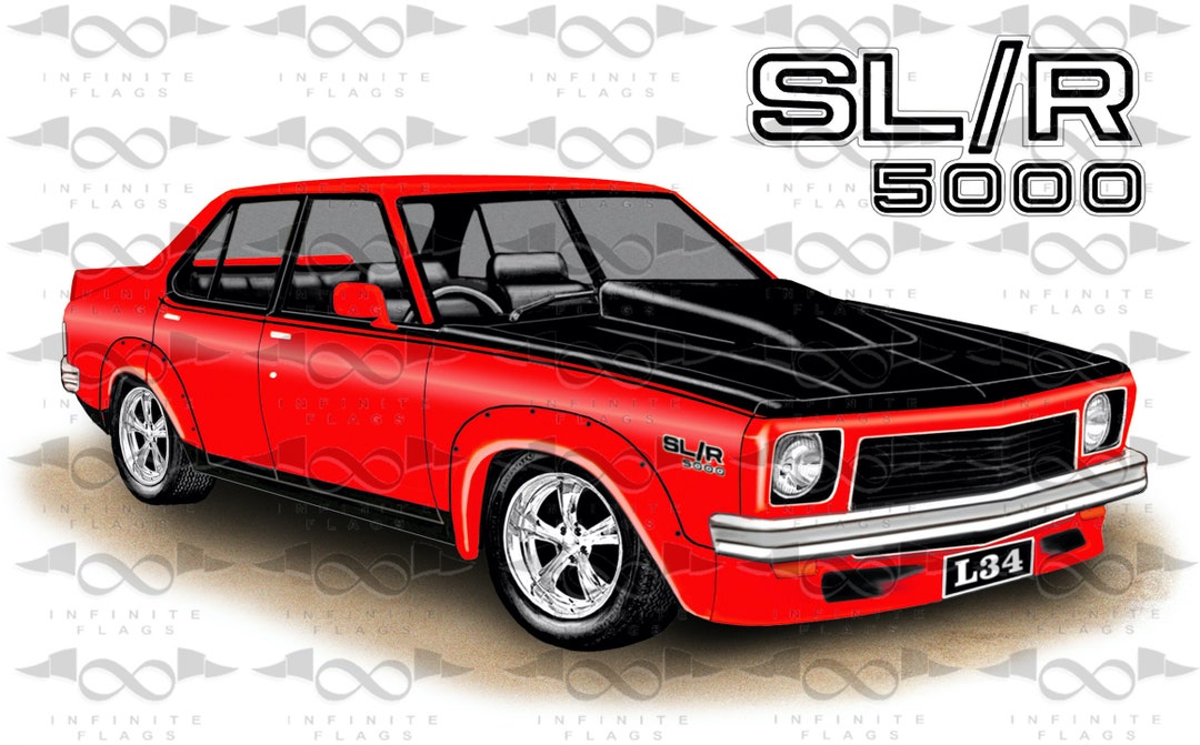 Holden Torana SLR 5000 Sedan RED Flag/banner 150cm X 90cm NEW - Etsy ...