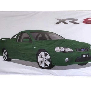 Ford BF XR8 Falcon Ute GREEN Flag/banner 150cm X 90cm NEW - Etsy Australia