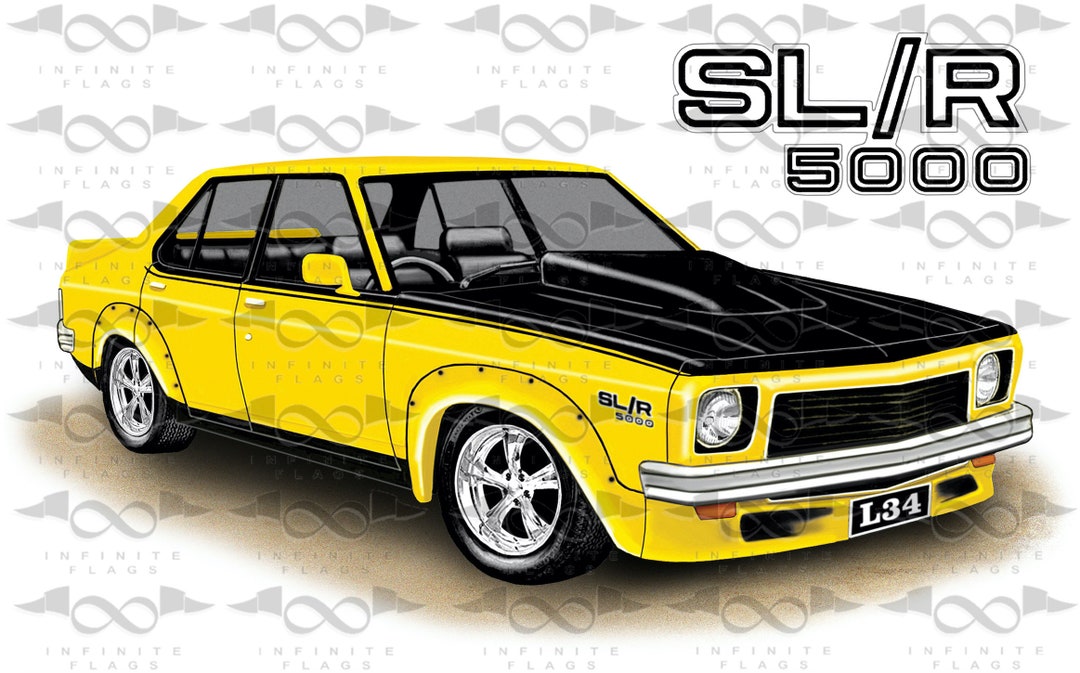 Holden Torana SLR 5000 Sedan YELLOW Flag/banner 150cm X 90cm NEW - Etsy ...