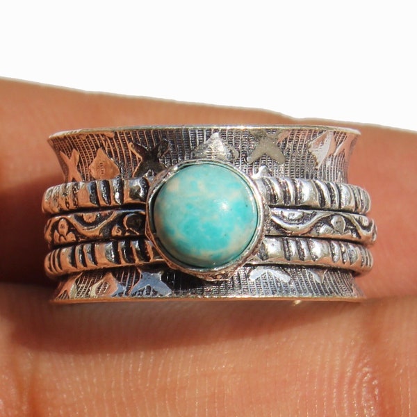 Silver Spinning Ring - Etsy