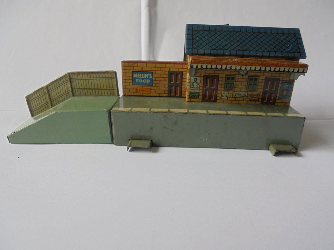 Bing Werke Tin Plate Model Railway Station 1924-33 - Etsy