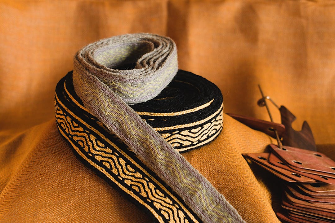 Tablet Border Diamond Pattern, Tablet Weaving, Decorative Border ...