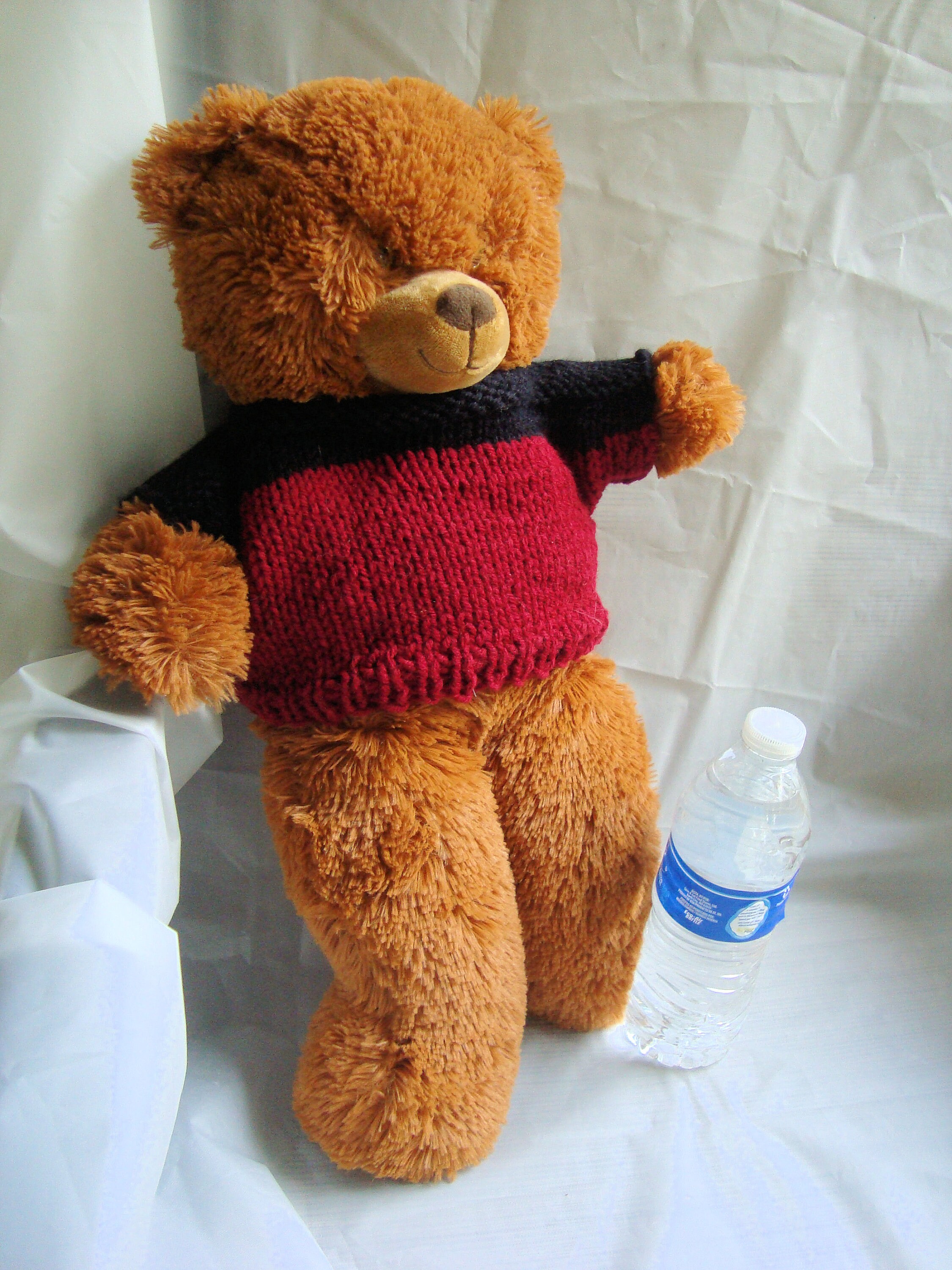 Teddy Bear Sweater: SPACE COMMANDO chemise de jeu en tricot fait à la ...