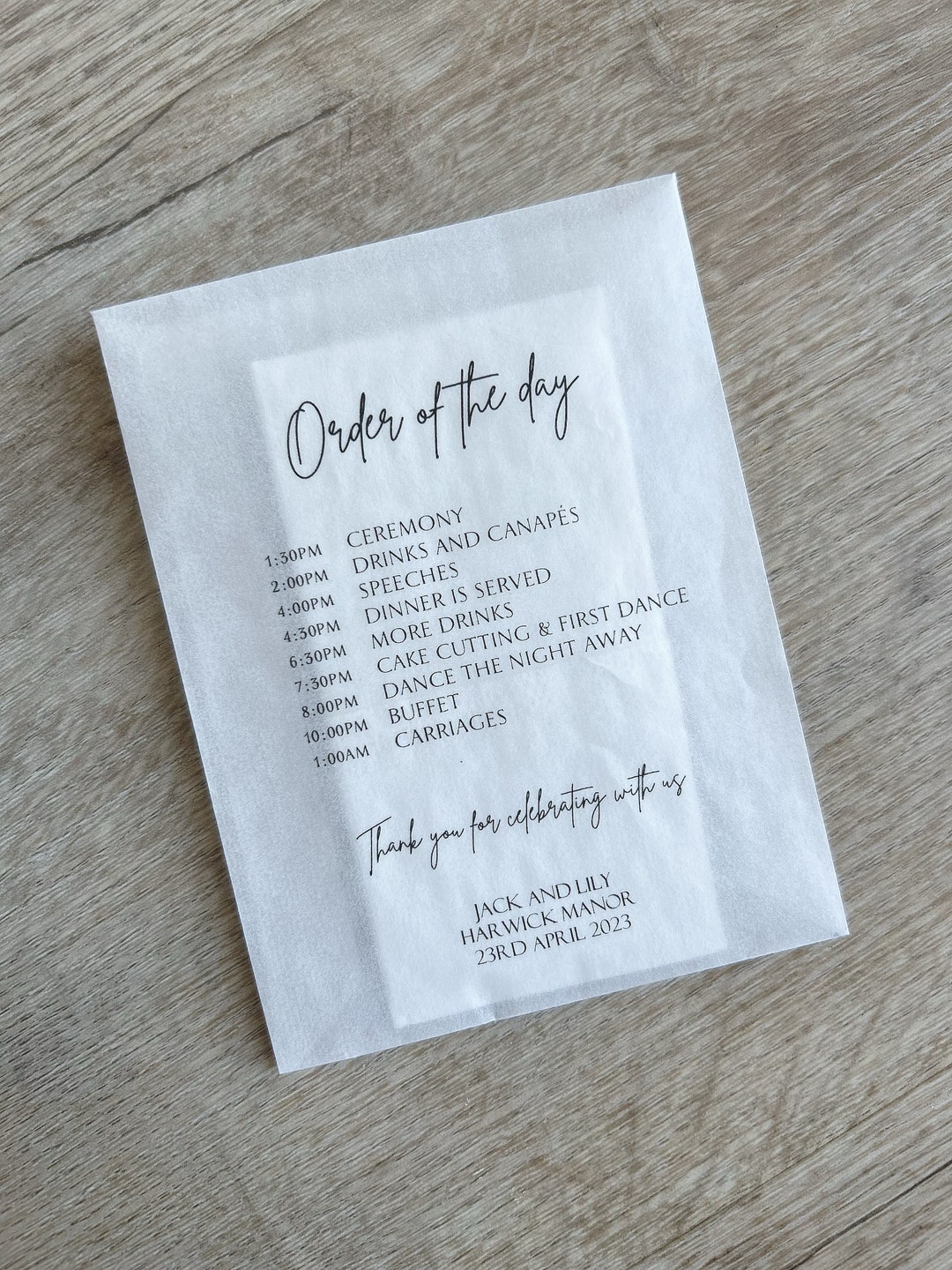 Any Design Personalised Wedding Tissue Packs Personalised Wedding ...