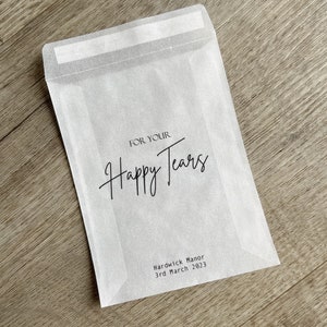 Any Design Personalised Wedding Tissue Packs | Personalised Wedding ...