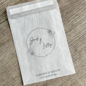 Any Design Personalised Wedding Tissue Packs | Personalised Wedding ...