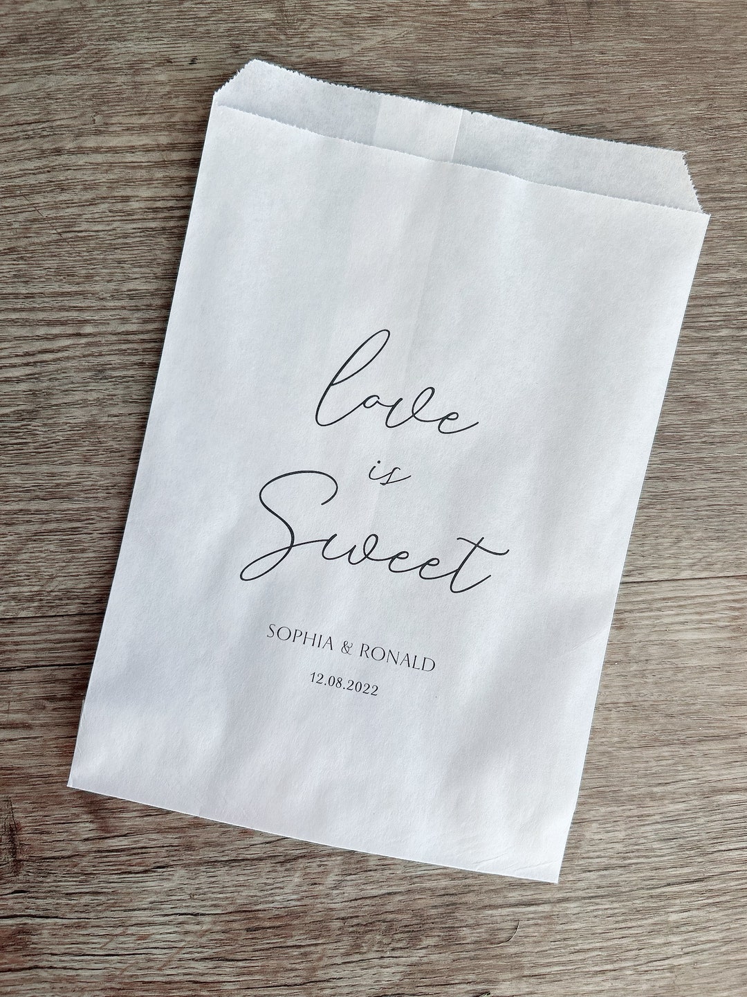 Any Design Personalised Sweet Bags Cookie Bags Candy Bags Lolly Bags ...