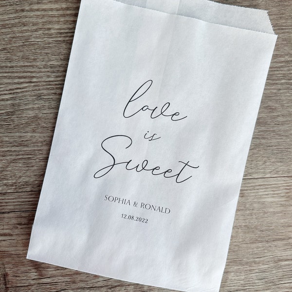 Wedding Candy Bags - Etsy Canada