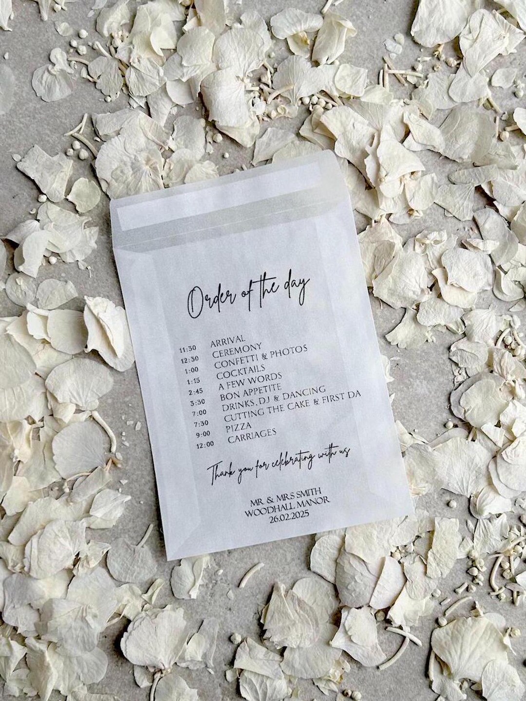 Any Design Personalised Wedding Confetti Packs | Personalised Wedding ...