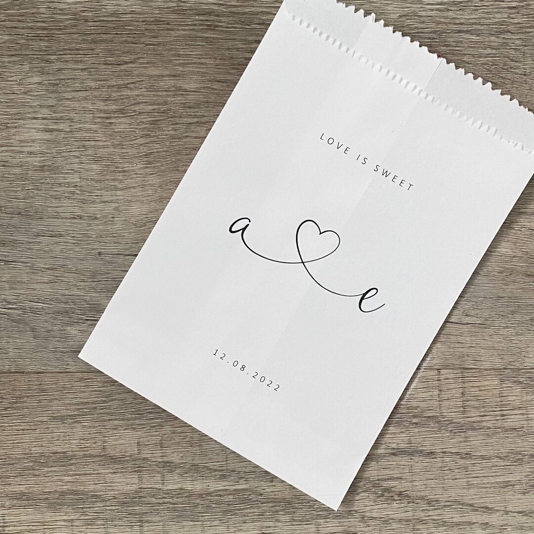 Any Design Personalised Sweet Bags Cookie Bags Candy Bags Lolly Bags ...