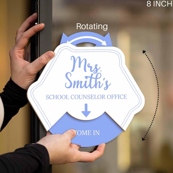 Office Door Status Spinner - Etsy