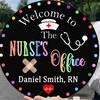 Personalized Nurse Door Hanger | Custom Medical Office Decor - Etsy