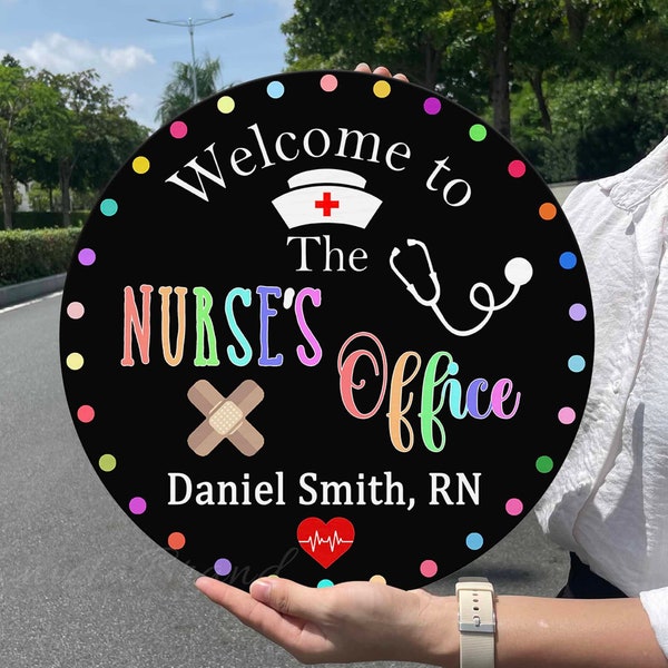 Custom Nurse Office Door Sign - Etsy
