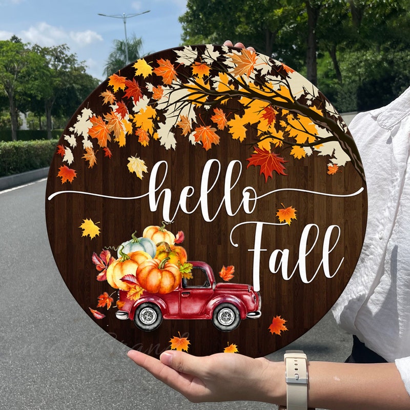Fall Door Decor - Etsy