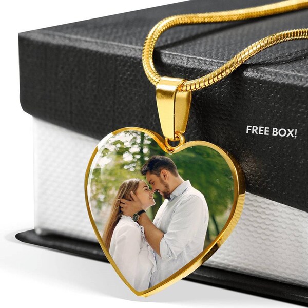 Custom Heart Necklace - Etsy