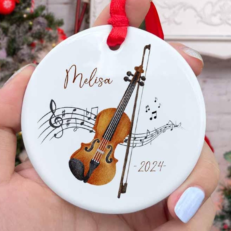 Violin Ornament - Etsy
