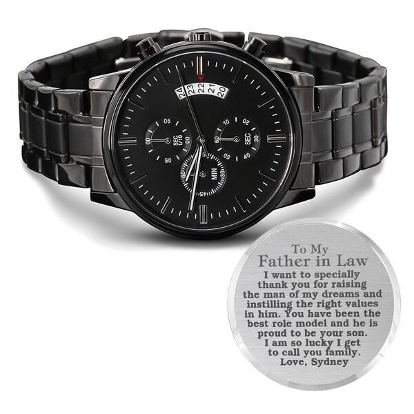 Father in Law Watch - Etsy