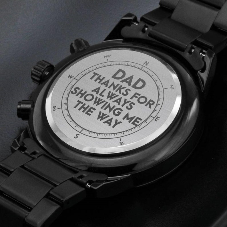 Engraved Watch for Dad Custom Fathers Day Gift for Dad - Etsy
