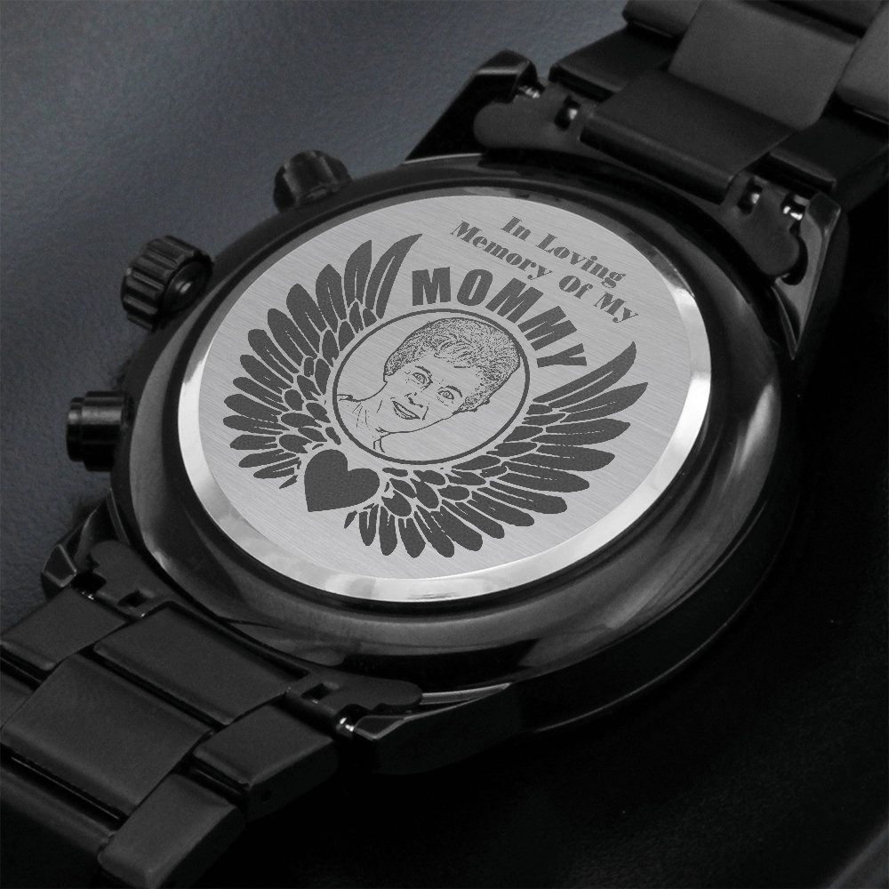 Personalized Watch Engraved in Loving Memory With Picture | Etsy