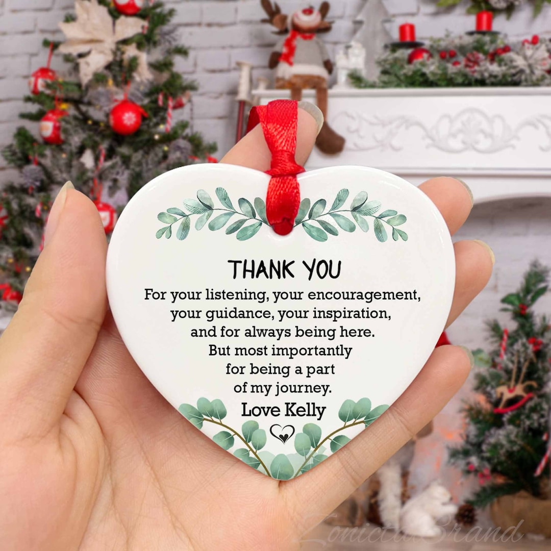 Personalized Thank You Gift for Friend, Thank You Keepsake, Custom Gift ...