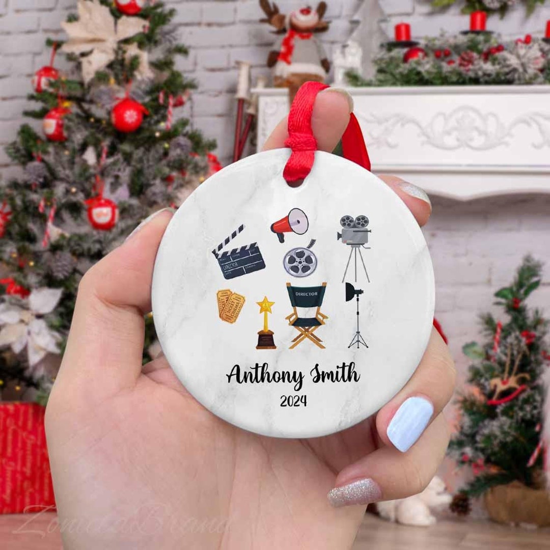Personalized Cinema Ornament, Actor/actress Ornament, Movie Director ...