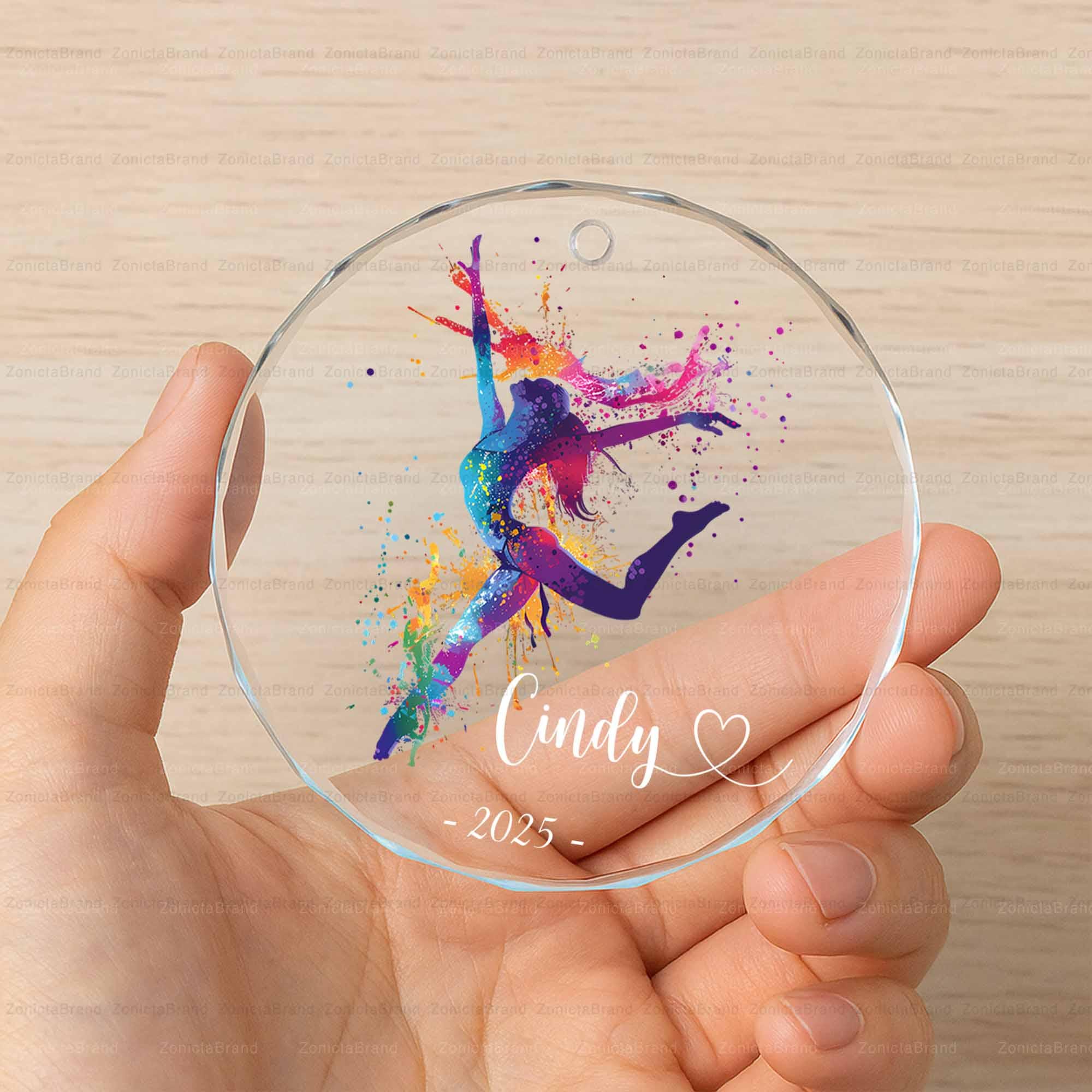 Personalized Dance Christmas Ornament, Ballet Dance Xmas Ornament ...