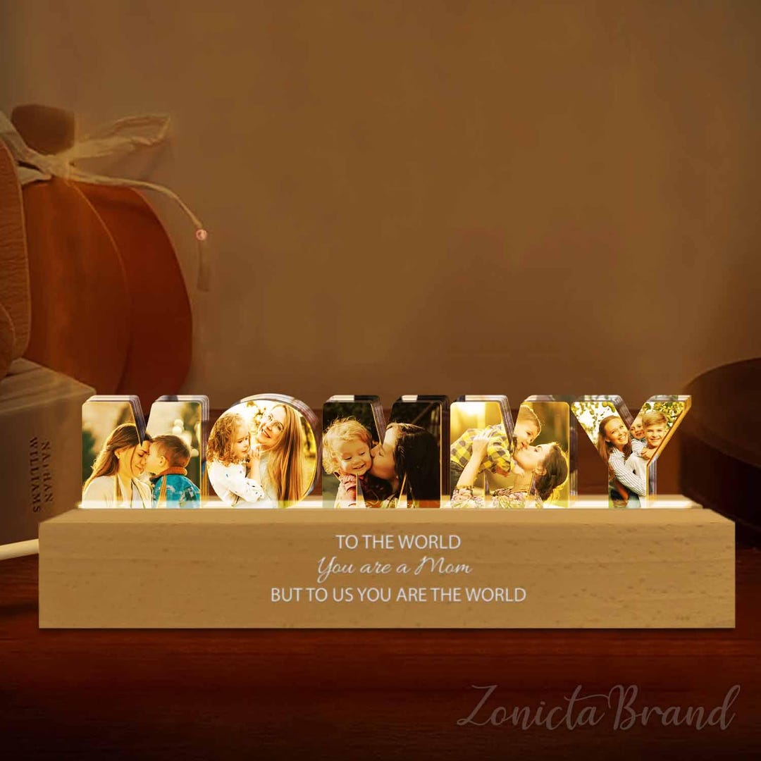 Mommy Led Night Light Mother's Day Gifts, Personalized Mom Led Light ...