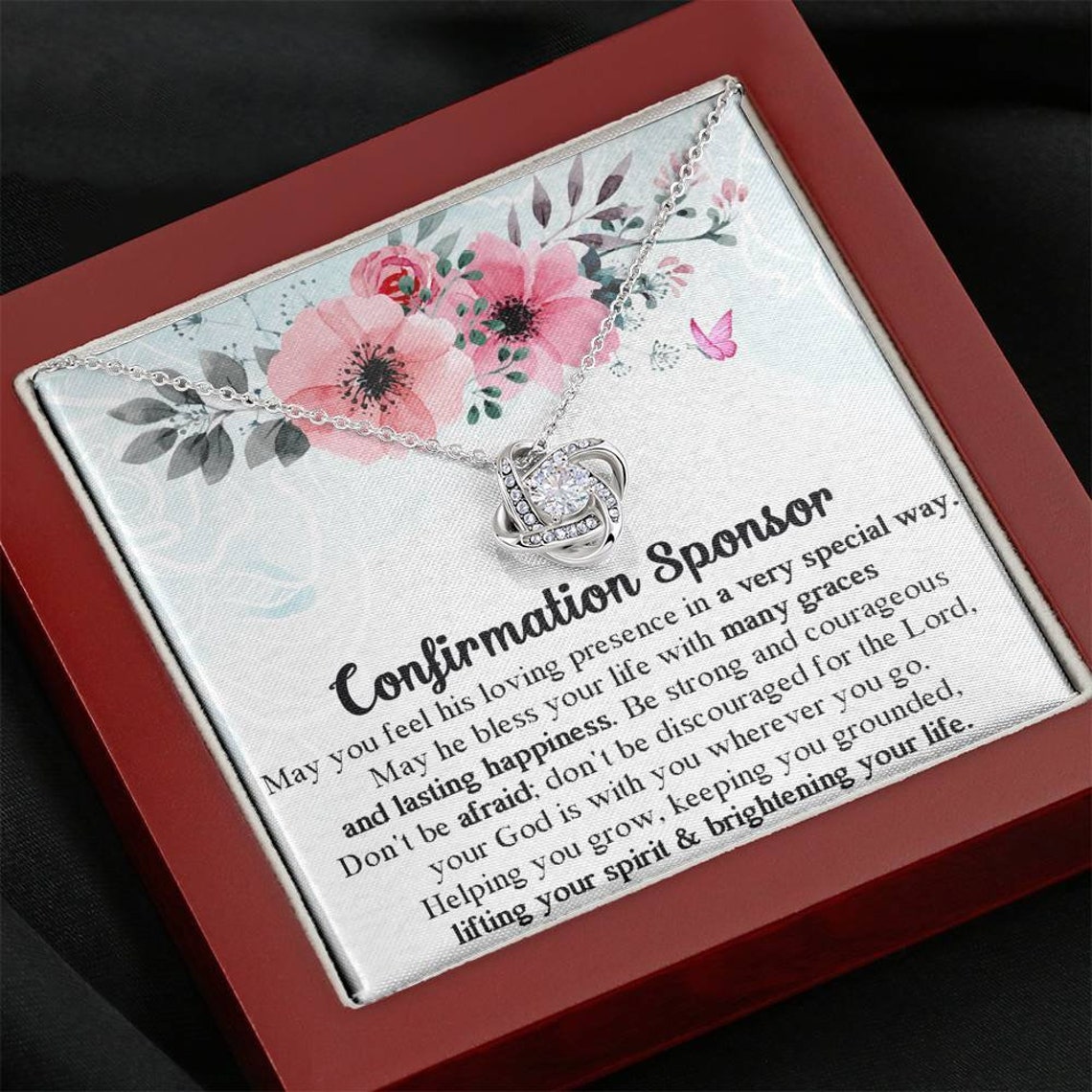Confirmation Sponsor Gift For Women Sponsor Confirmation Etsy