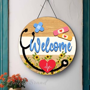 Nurse Office Welcome Sign, Doctor Office 3D Sign, School Nurse Gift ...