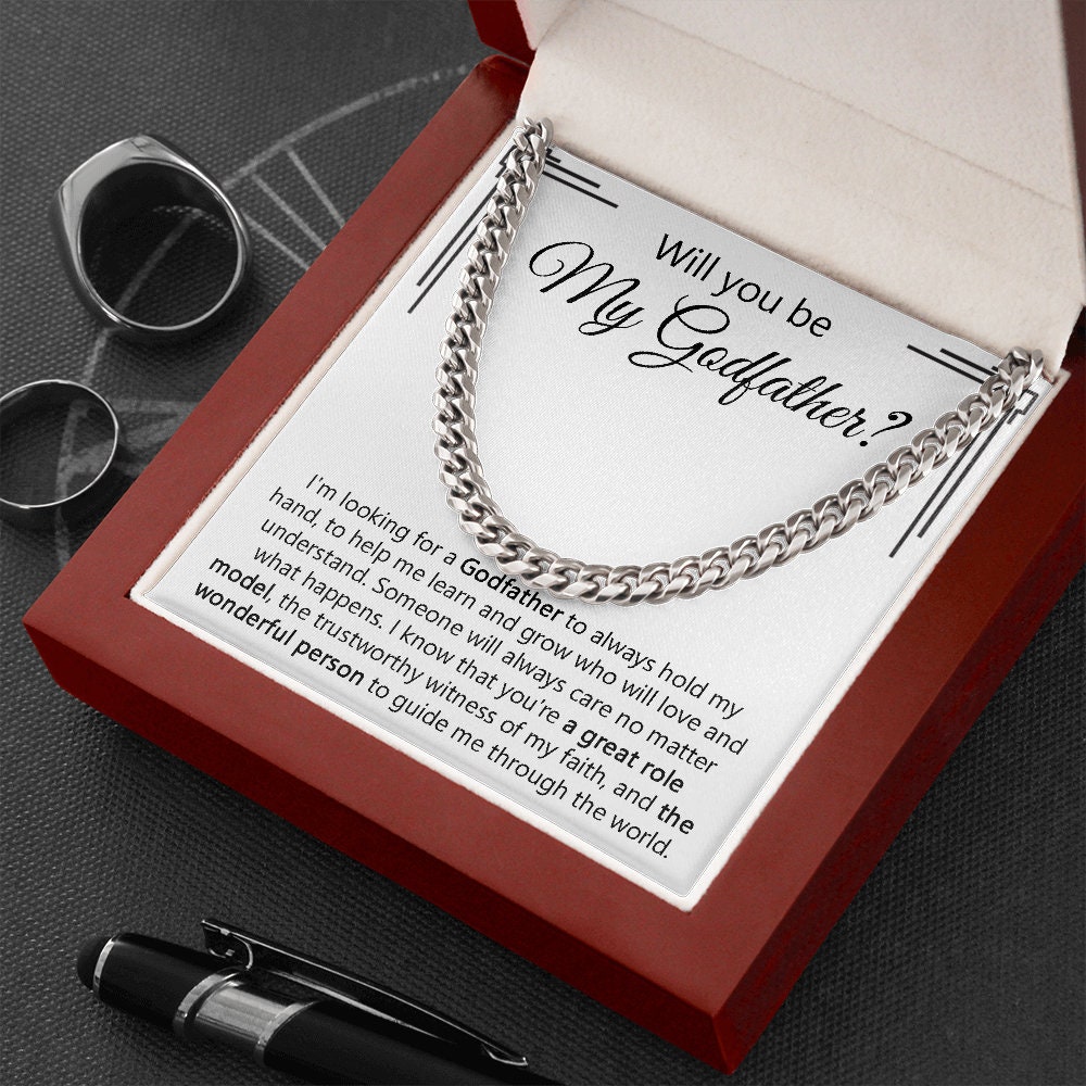 Will You Be My Godfather Godfather Proposal Gift Proposal | Etsy