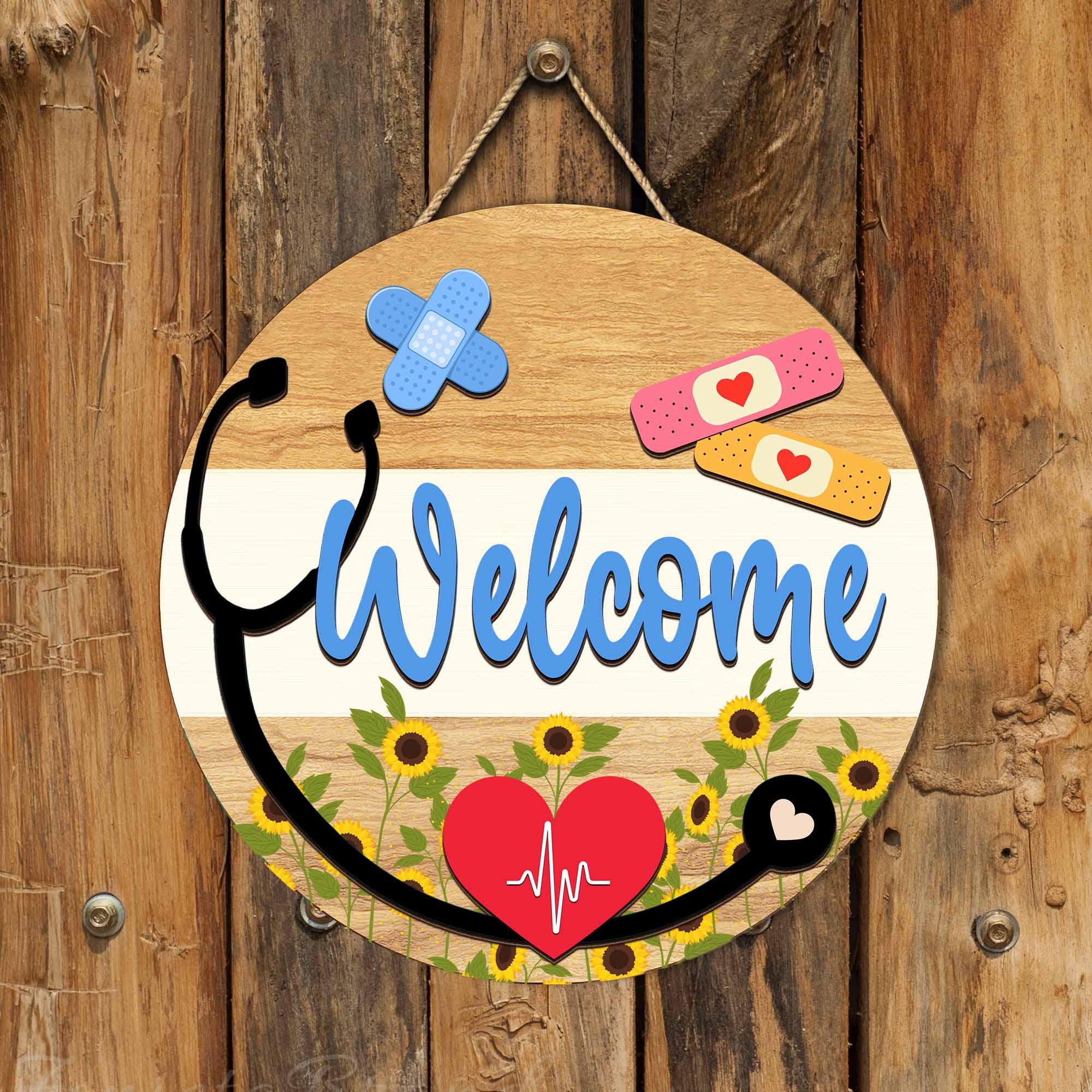 Nurse Office Welcome Sign, Doctor Office 3D Sign, School Nurse Gift ...