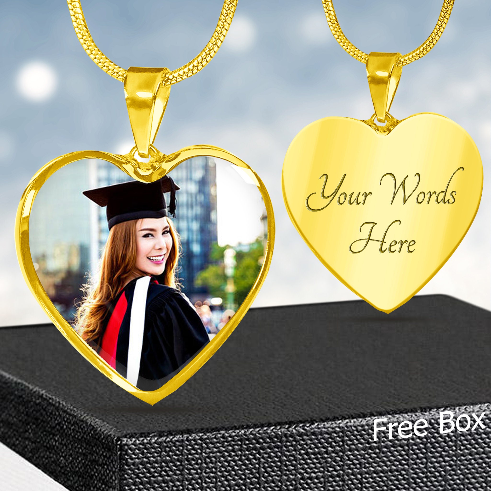 Personalized Graduation Gifts Graduation Photo Heart | Etsy