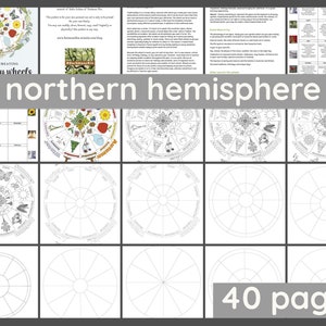 PHENOLOGY Nature Study Wheels 40 Page Guide With Seasonal Tips ...