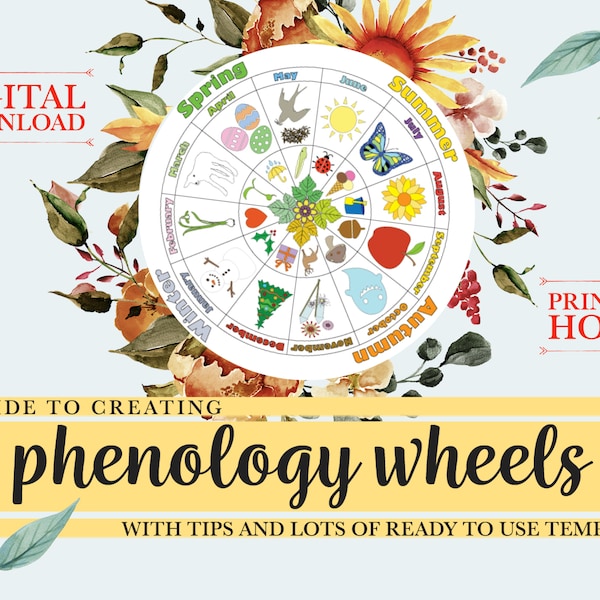 Printable Planner Nature Phenology - Etsy