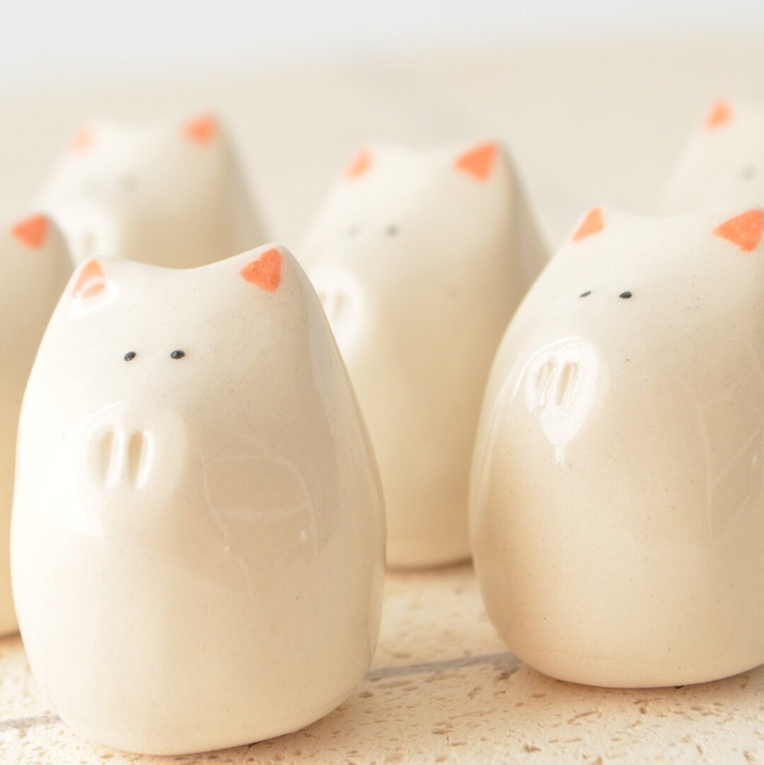 Lucky Pig, Crafts and Ceramics, Picuru Ceramics Amulets, Ceramic ...