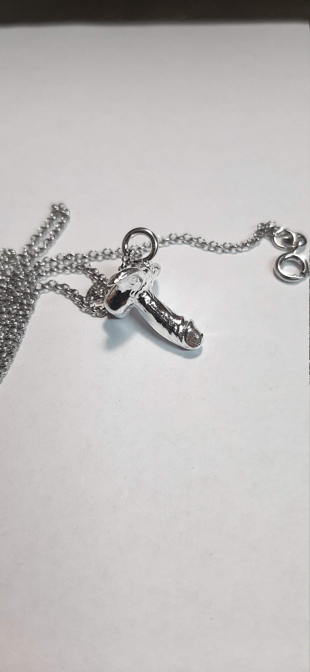 Male Penis Pendant Graffito Lupanare Pompeii With Chain All in 925 ...