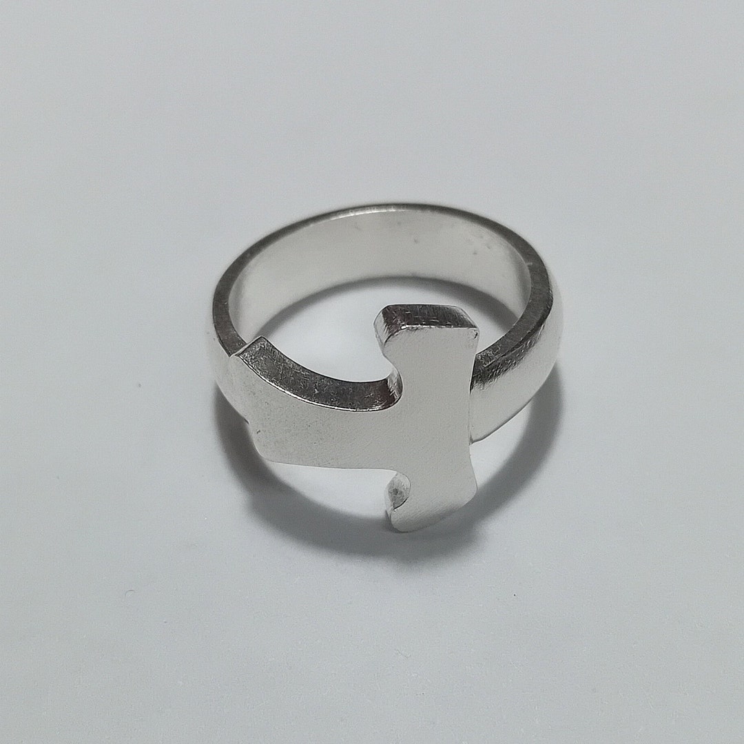 Tau Saint Francis Ring Faith Made of Solid 925 Silver - Etsy