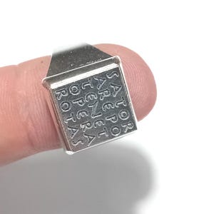 Sator Magic Square Band Ring Made of 925 Silver - Etsy