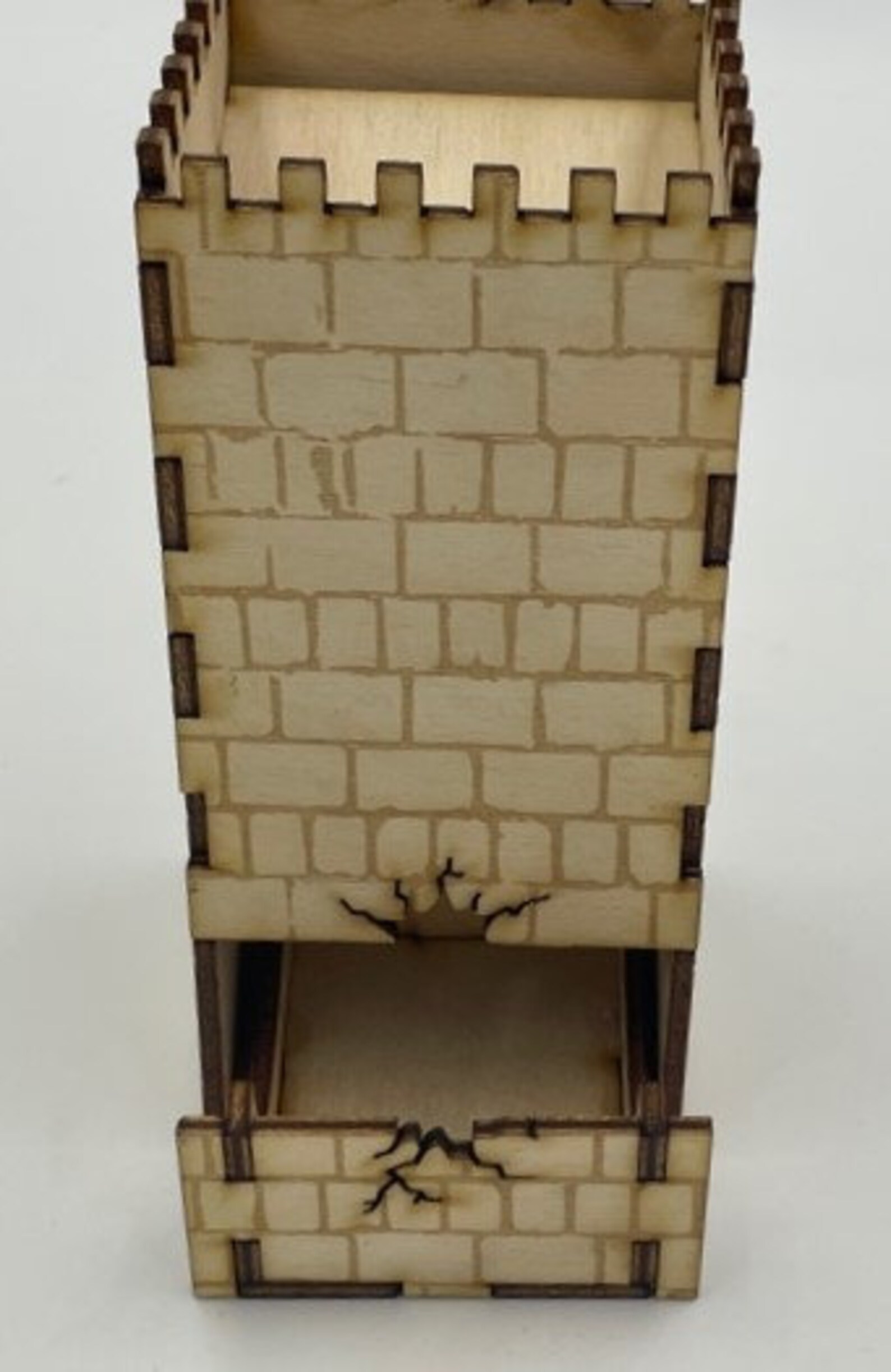 DND Dice Tower Laser Cut DIY Flat Pack Free Shipping - Etsy