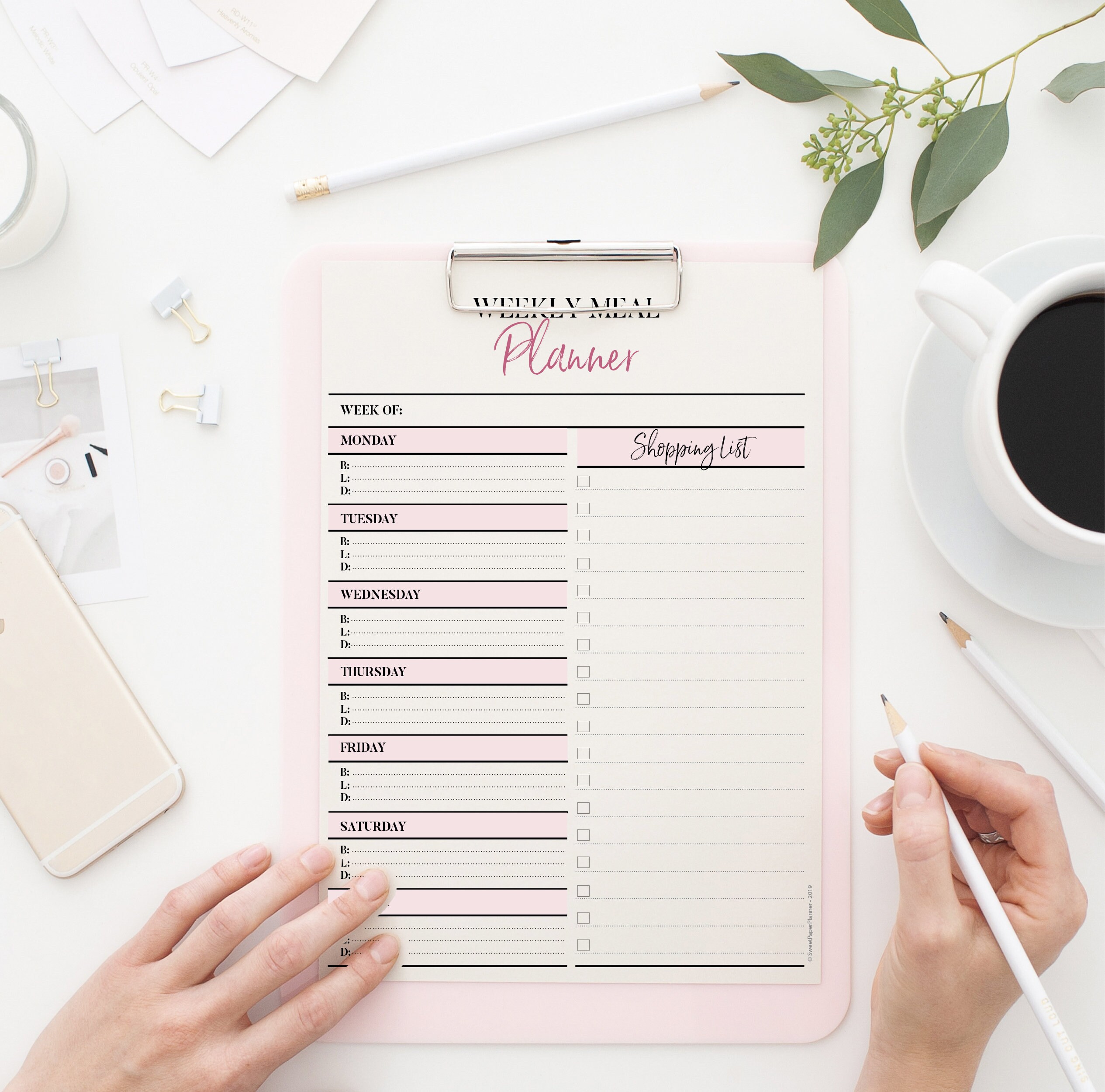 editable-menu-planner-bundle-grocery-shopping-list-menu-etsy