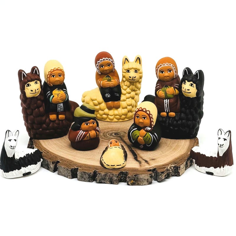 Andean Nativity Set - Etsy UK