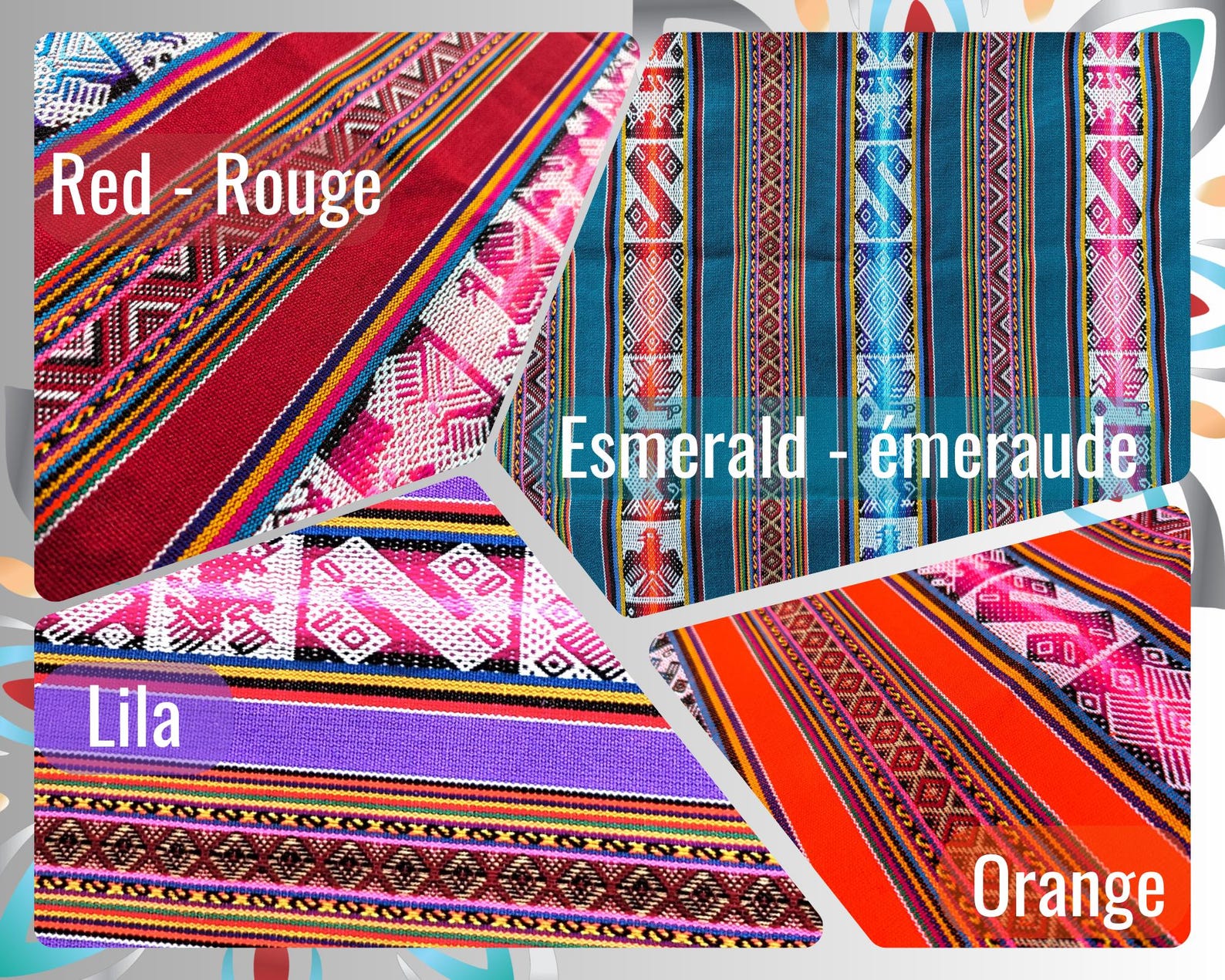 Ic: Peruvian Andean Fabric "chincheros" | Peruvian Weaving Aguayo ...