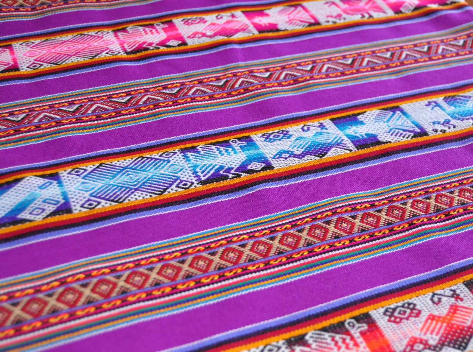Ic: Peruvian Andean Fabric "chincheros" | Peruvian Weaving Aguayo ...