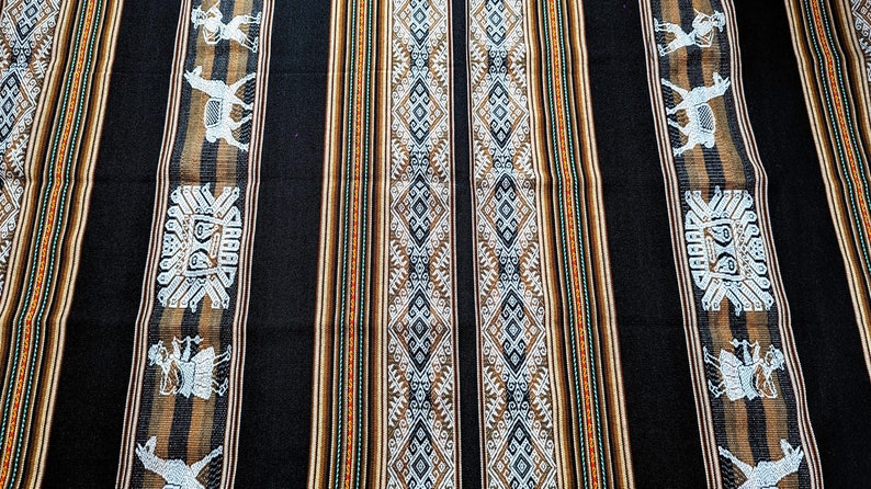 Inca Peruvian Fabrics - Peasant Motifs & Gods of Pre-inca Chavin ...