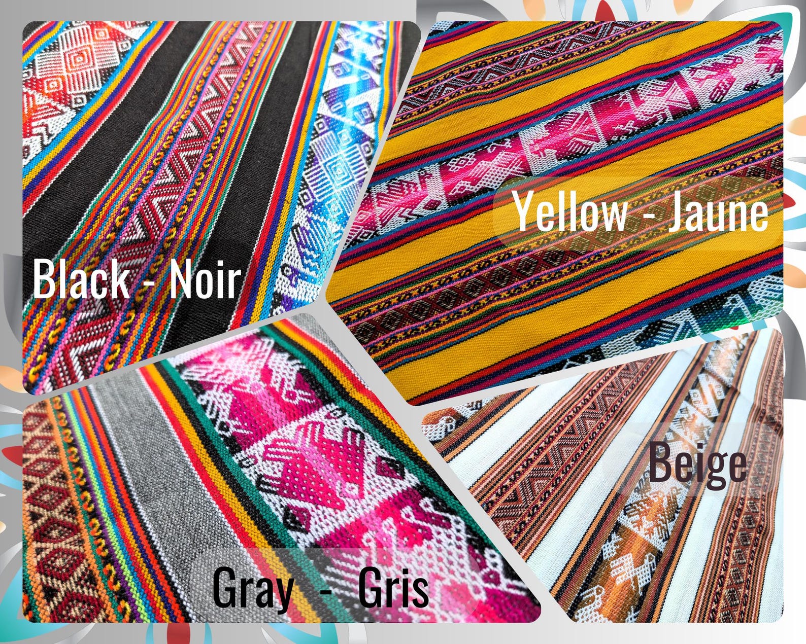 Ic: Peruvian Andean Fabric "chincheros" | Peruvian Weaving Aguayo ...
