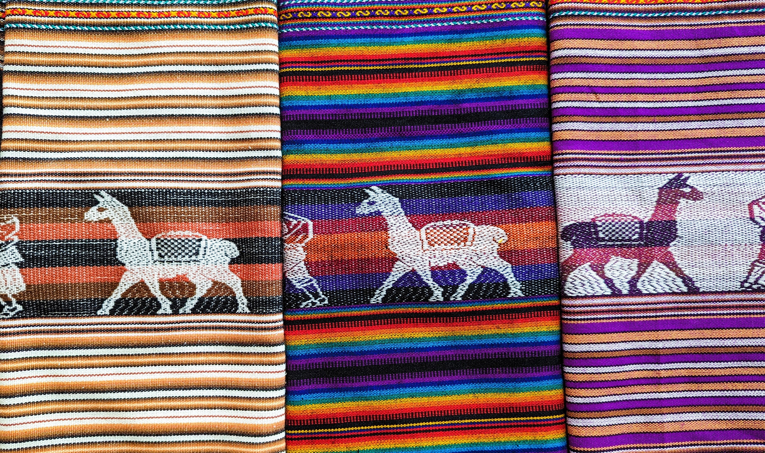 Inca Peruvian Fabrics - Peasant Motifs & Gods of Pre-inca Chavin ...