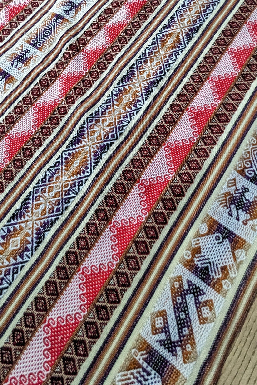Aguayo Bolivian-peruvian Handwoven Loom Style Fabric (no Sew) - Puno ...