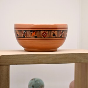 Set of 3 Peruvian Hand-painted Ceramic Bowls Peruvian Andean Bowls ...
