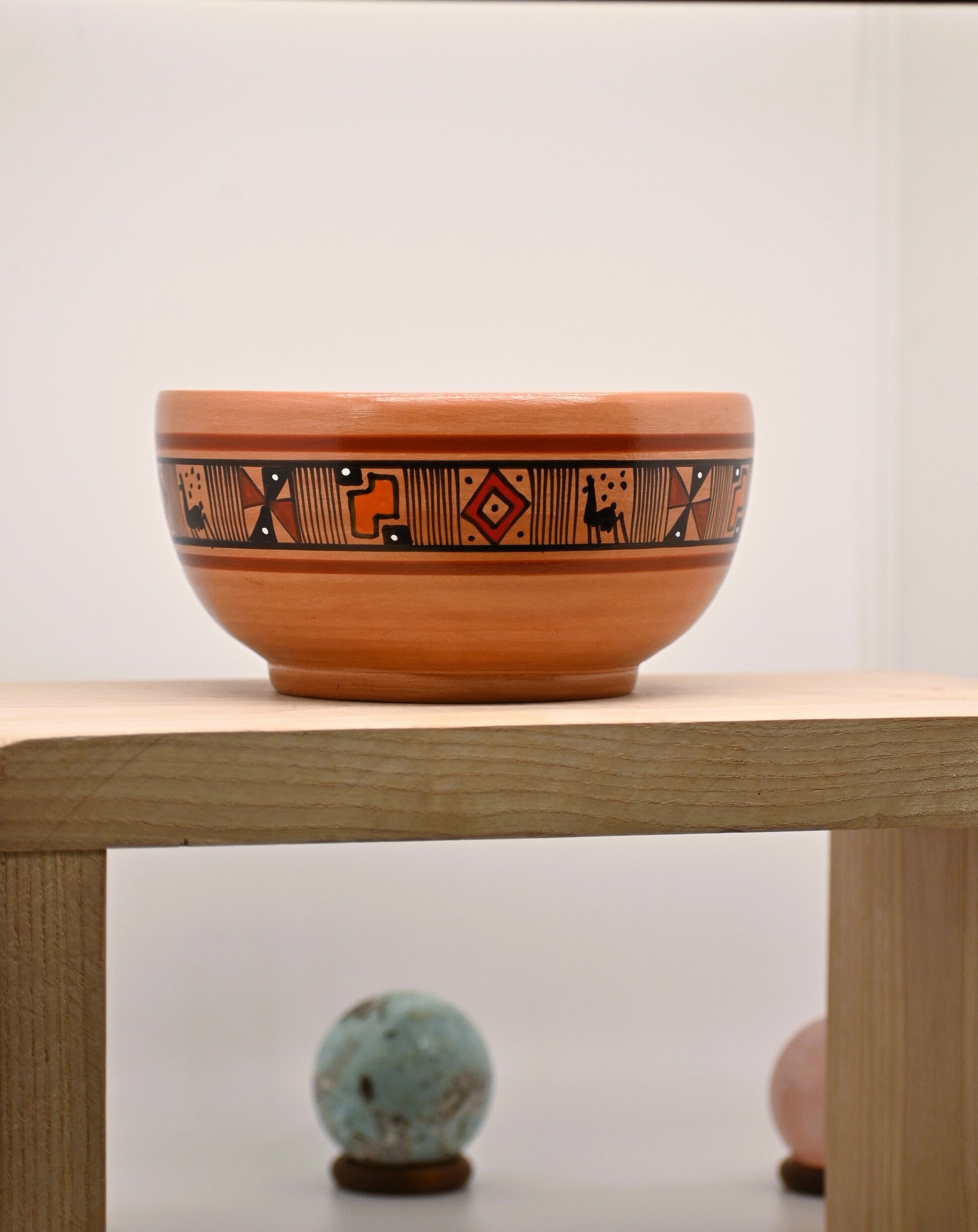 Set of 3 Peruvian Hand-painted Ceramic Bowls Peruvian Andean Bowls ...