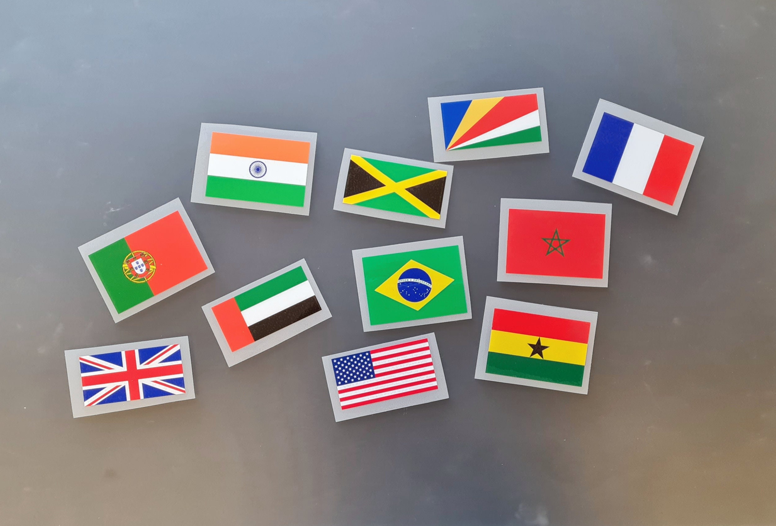 Flags of the World Iron on Heat Transfers for Fabrics - Etsy